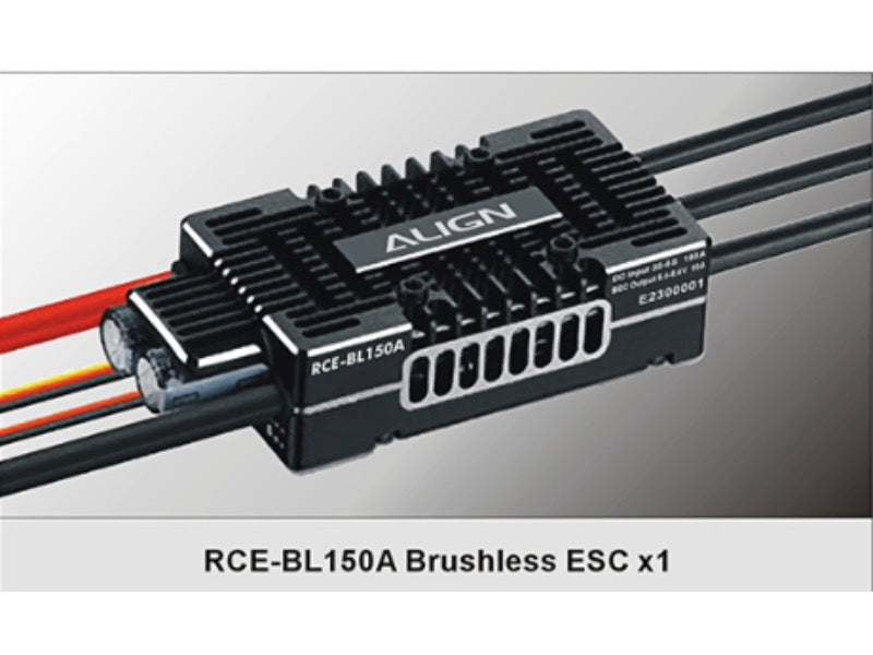 Align RCE-BL150A Brushless ESC : HES15001T-UP - Midland Helicopters