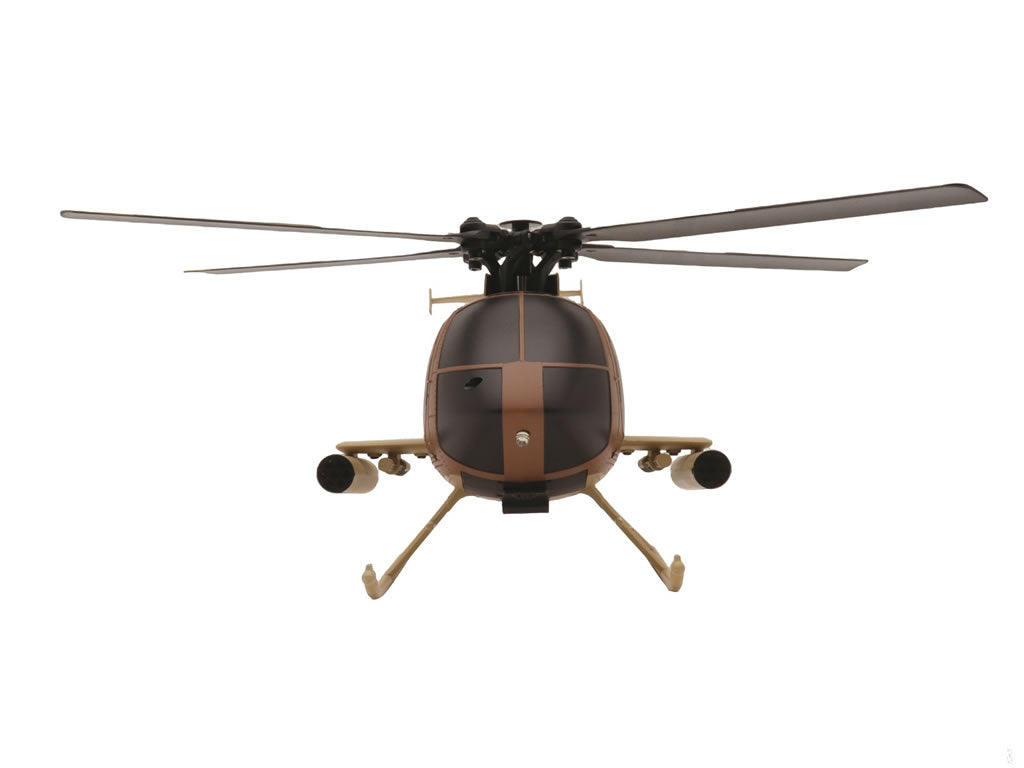 RC-ERA C184 MD500 (Sand) Gyro Stabilised Helicopter w/Optical Flow Sen ...