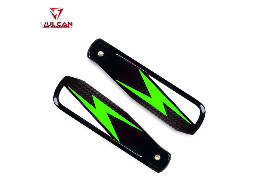 Vulcan Rotors Precision Tail Rotor Blades 110mm : VTB-110 - Midland ...