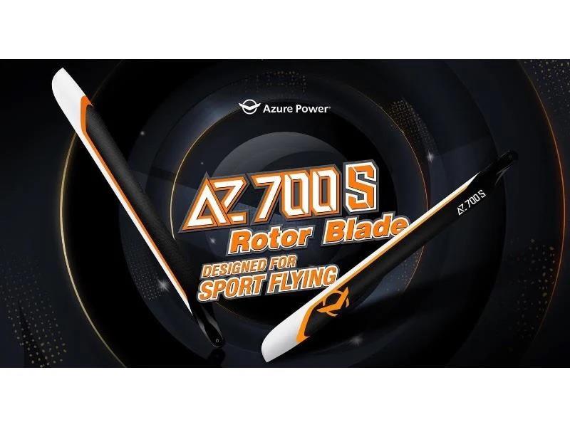 Azure Power AZ-700S Main Blades Orange (B-Surface) : AP101700SB ...