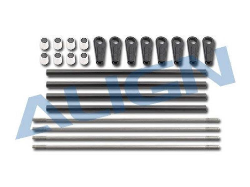 Aileron Carbon Fibre Linkage Rod Set : H70068T - Midland Helicopters