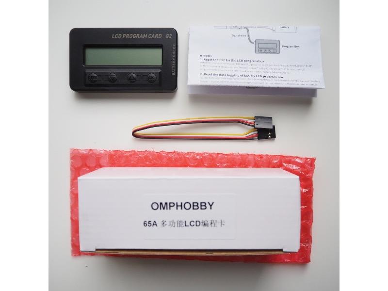 OMP ESC LCD Program Card G2 (M4) : OSHM4117 - Midland Helicopters