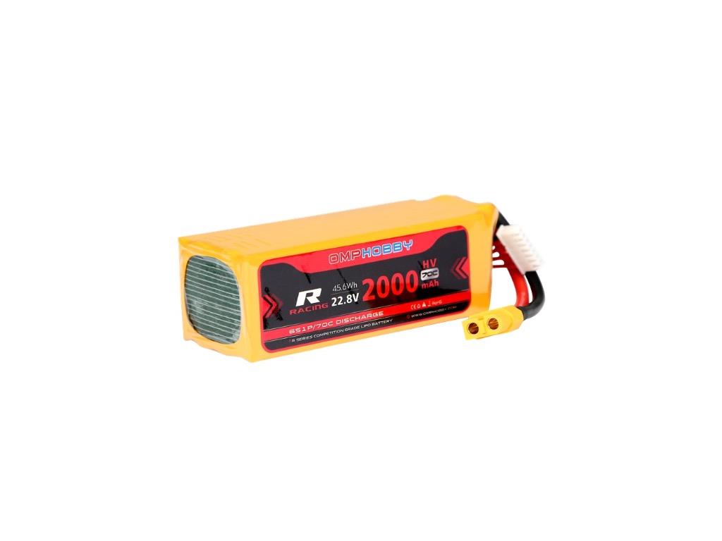 OMP M4 6S 2000mAh HV Battery : OSHM4049 - Midland Helicopters