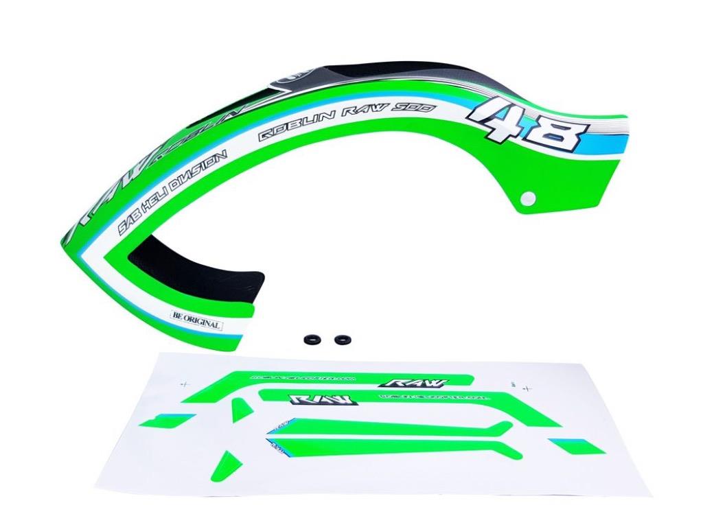 SAB RAW 500 Canopy Green : H1932-S - Midland Helicopters