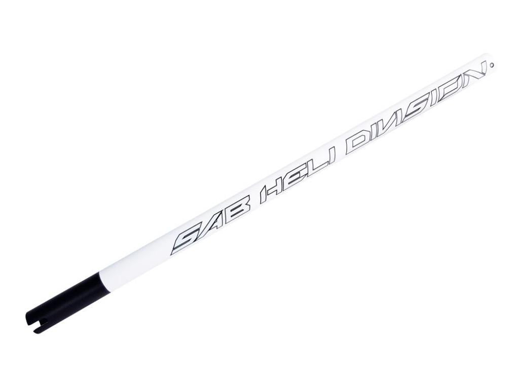 25mm Aluminium Tail Boom (White) - RAW 500 : H1935-S - Midland Helicopters
