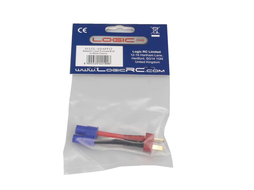 Adapter Lead Female EC3 to Deans Male : LGL-ADAPT12 - Midland Helicopters