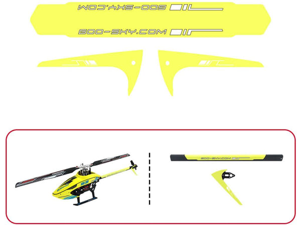 Goosky S2 Yellow Sticker Set (3 Sets In Yellow Color) : GT000127 ...
