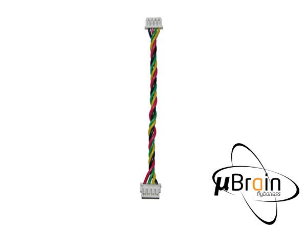 MSH MicroBrain Cable JST to Molex 50mm : MSH51625 - Midland Helicopters