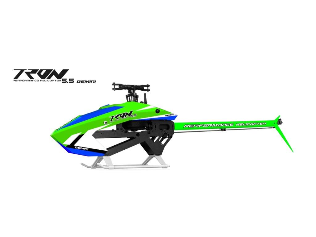 Tron 5.5 GEMINI Helicopter Kit (W/O Blades) : TR550-979 - Midland ...