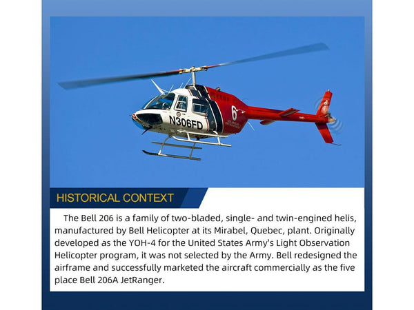 FlyWing Bell 206 ACE RTF : FW-B206-V3-RTF - Midland Helicopters