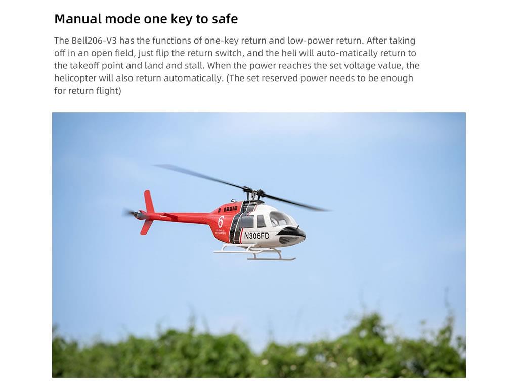 FlyWing Bell 206 ACE RTF : FW-B206-V3-RTF - Midland Helicopters