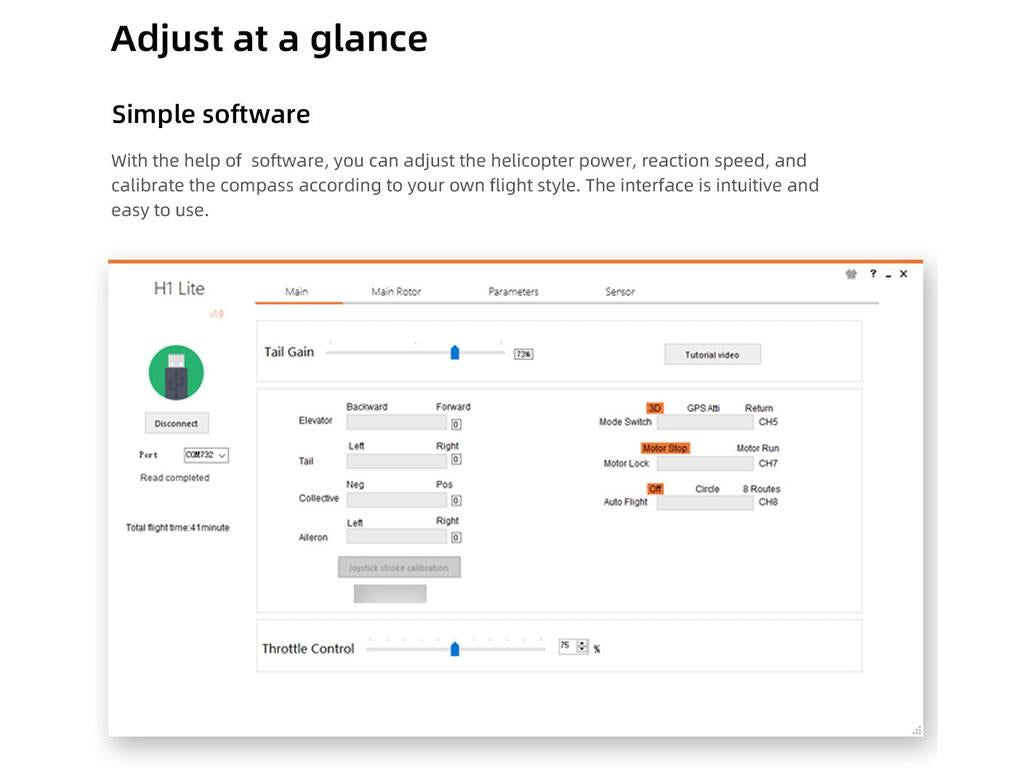 FlyWing Bell 206 RTF : FW-B206-V3-RTF - Midland Helicopters