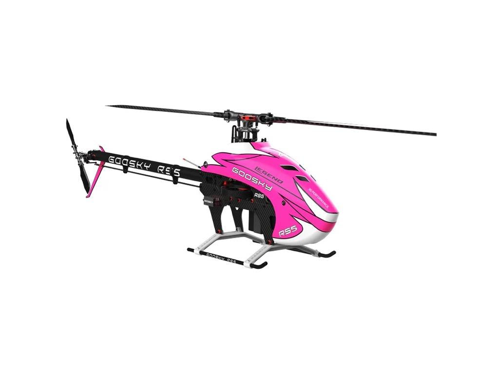 GooSky RS5 Electric Helicopter Kit - Pink (No Blades) : BAF060003 ...