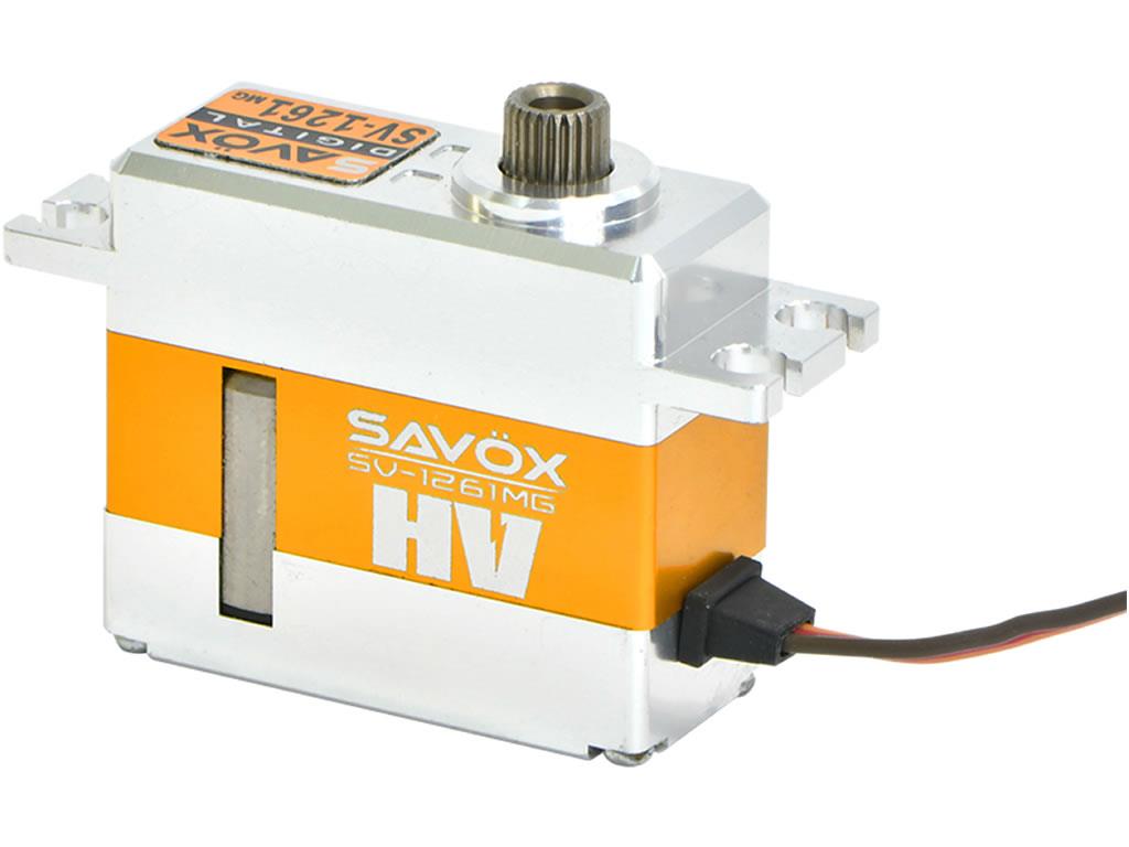Savox HV Digital Mini Cyclic Servo 25KG/0.08S @ 8.4V (SAV-SV1261MG ...