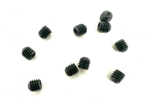 Set Screw Black M4 x 4mm (10) : AF-M4X4GSB - Midland Helicopters