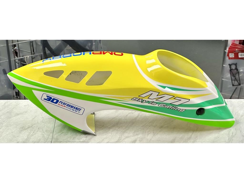 OMP M7 Canopy - Lime Yellow (Second Hand) : MHSH115 - Midland Helicopters