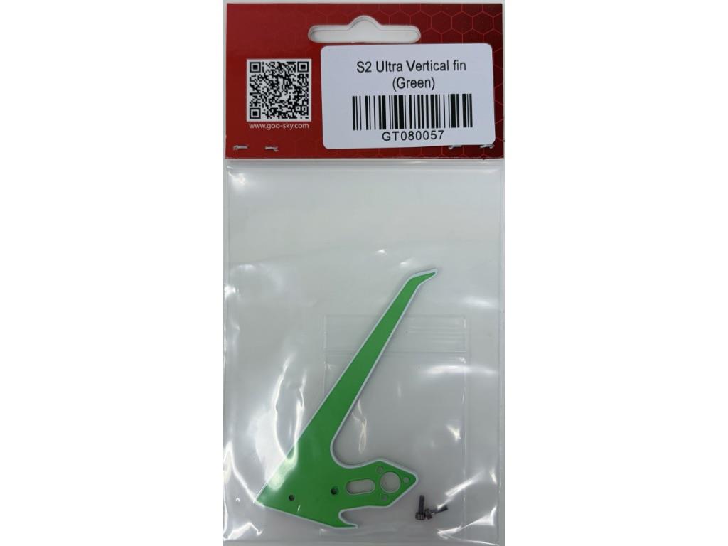 GooSky S2 Ultra Vertical Fin (Green) : GT080057 - Midland Helicopters