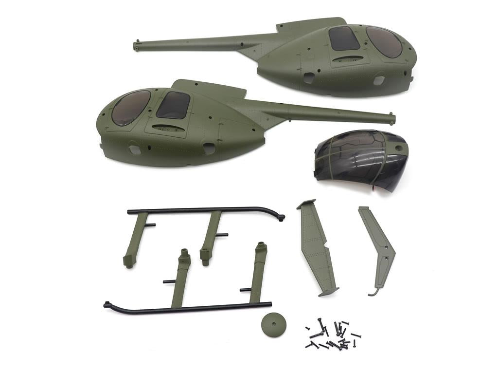 RC ERA C189 MD500 Body Shell Kit (Green) : SC4001156-G - Midland ...