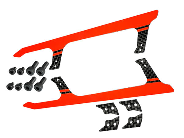 Low Profile Carbon Fibre Landing Skids "U" Style (R) (For MH Landing G ...