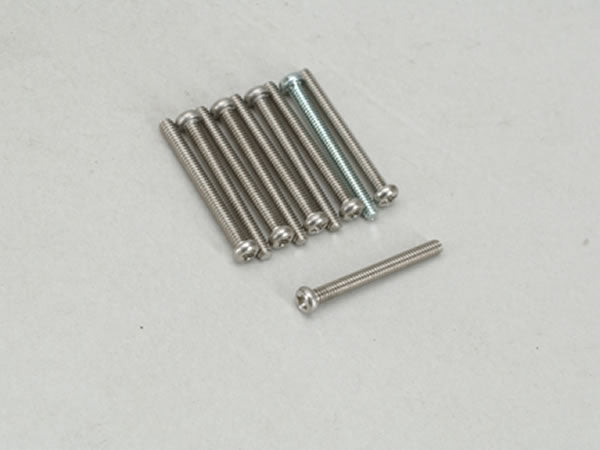 Pan Head Machine Screw - M2 x 20 : 2533-020 - Midland Helicopters