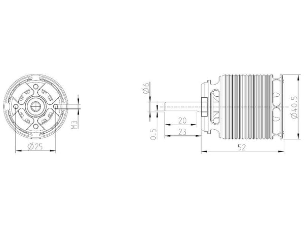 Kontronik Pyro 600-09 - 900kv : 27212 - Midland Helicopters