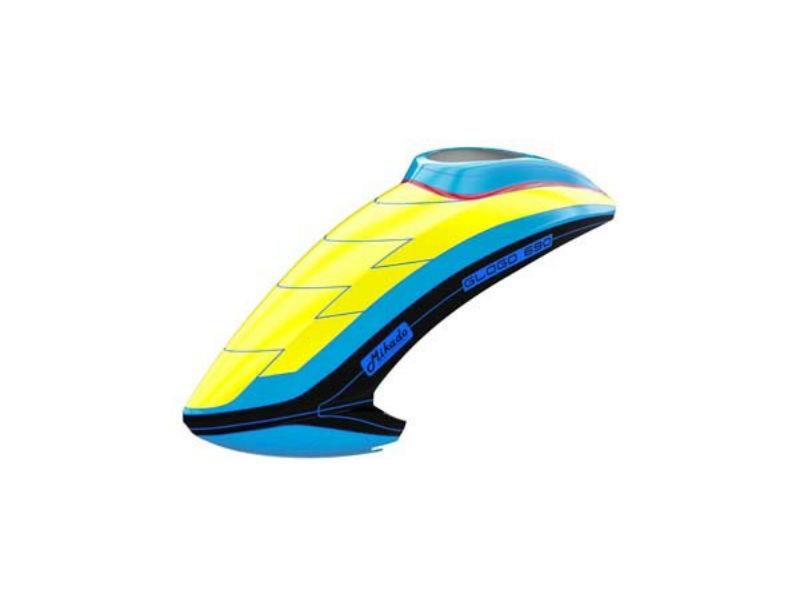 Canopy GLOGO 690 SX, neon-yellow/blue/black : 05279 - Midland Helicopters