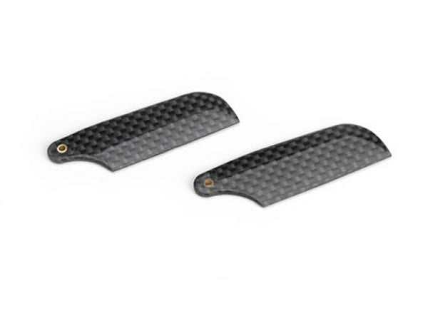 Blade 400/450D Carbon Fibre Tail Rotor Blade Set : BLH1671C - Midland ...