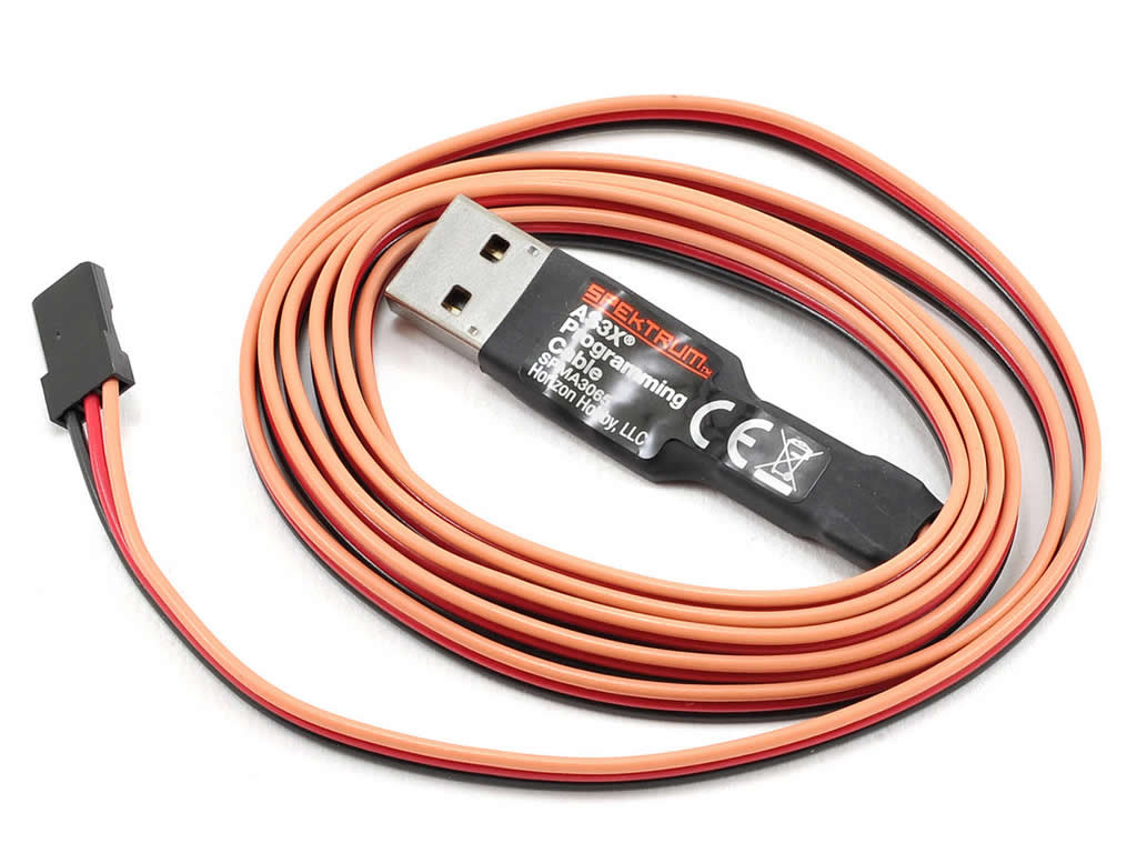 Spektrum USB Interface AS3X Receiver Programming Cable : SPMA3065 - Midland Helicopters
