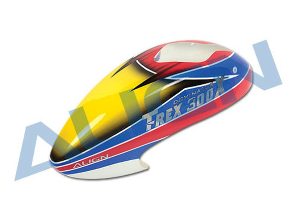 Align T-Rex 300X Painted Canopy : HC3001T - Midland Helicopters