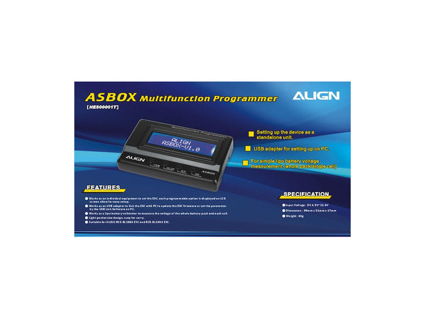 Align ASBOX Multifunction Programmer : HES00001T - Midland Helicopters