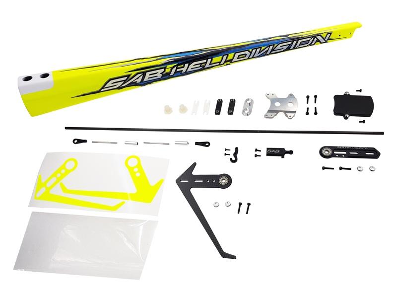 Carbon Tail Boom Conversion Kit - SAB RAW 420 : H1630-S - Midland ...