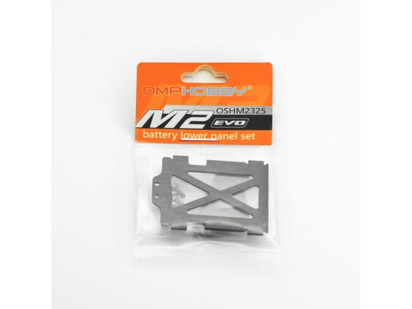 Battery Lower Panel Set - OMP M2 EVO : OSHM2325 - Midland Helicopters