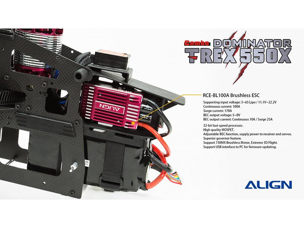 Align T-Rex 550X Configurable Combo : RH55E19XT-C - Midland Helicopters