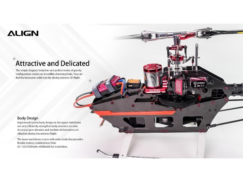 Align T-Rex 650X Configurable Combo : RH65E01XT-C - Midland Helicopters