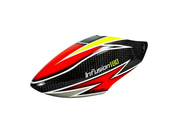 Airbrush Carbon Fibre Red Devil Canopy - Blade Infusion 180 : MH-I1801 ...