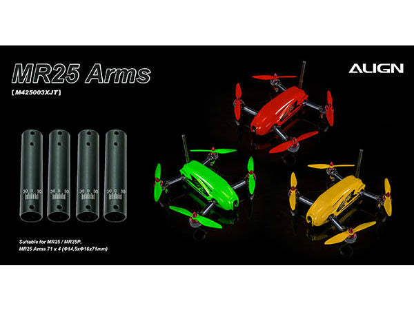 Align MR25 Arms - Iron Gray (M425003XJ) - Midland Helicopters