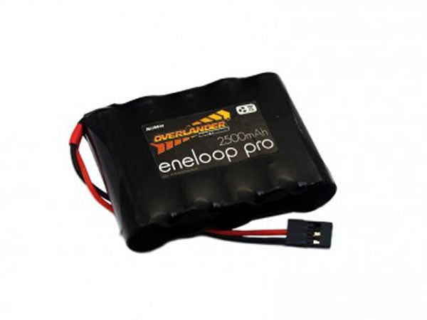 Eneloop Pro 2500mAh AA 6v Flat Receiver Battery Pack : OV-2783 ...