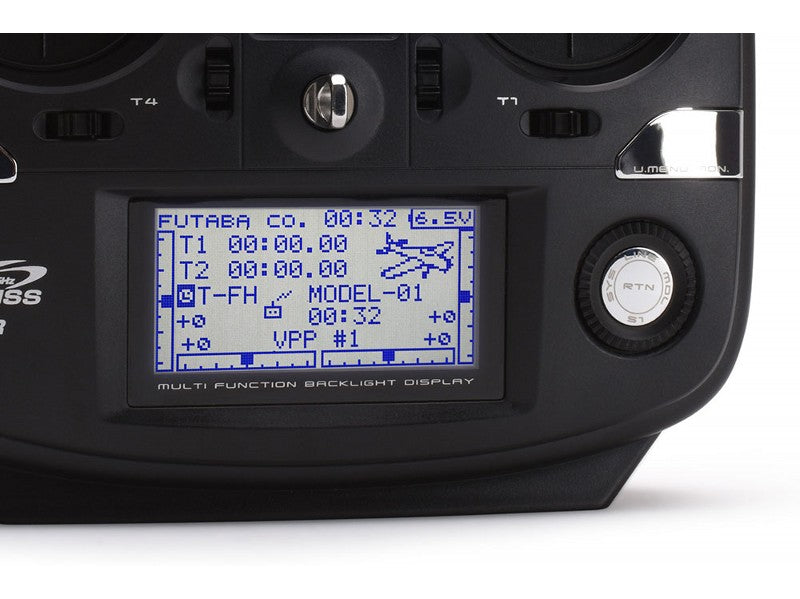 Futaba T12K 12-Channel 2.4GHz Combo with R3008SB (Mode 2) : P-CB12K-LU ...