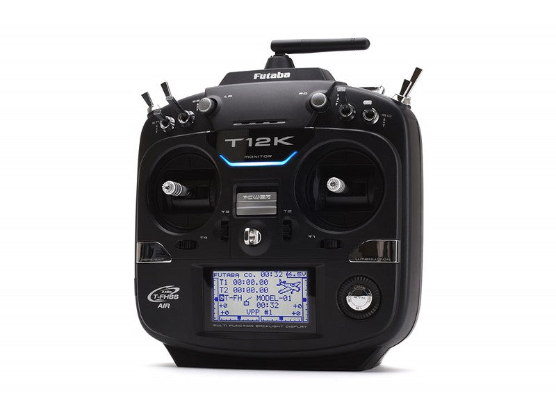 Futaba T12K 12-Channel 2.4GHz Combo with R3008SB (Mode 2) : P-CB12K-LU ...