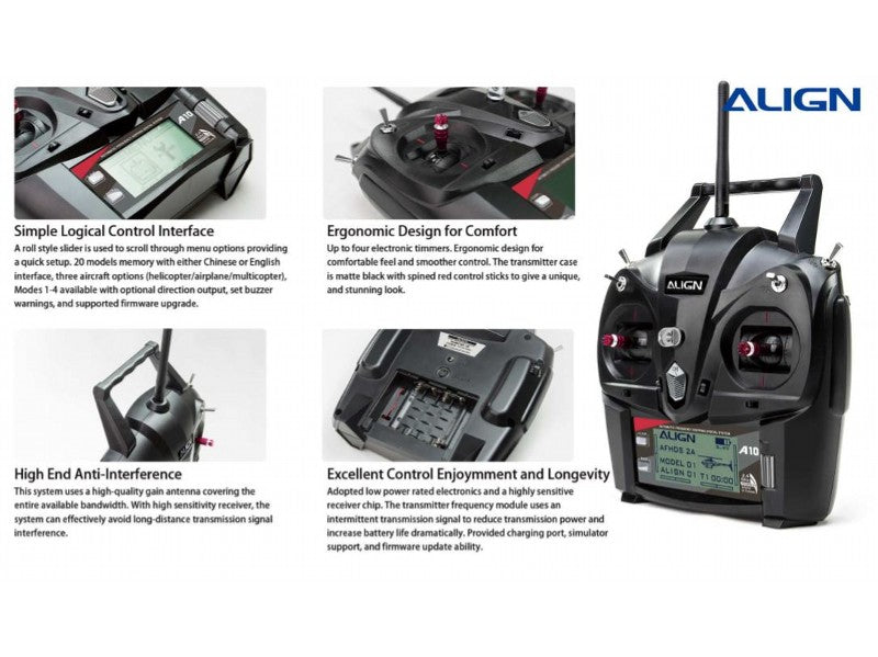 Align T-Rex 450 LP Dominator ARTF : RH45E35XT - Midland Helicopters