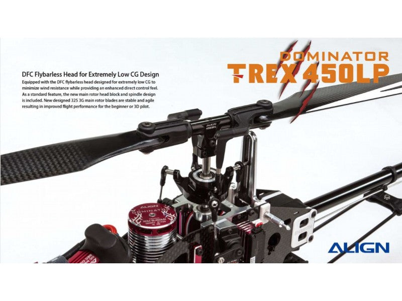 Align T-Rex 450 LP Dominator ARTF : RH45E35XT - Midland Helicopters