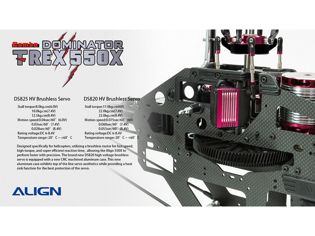 Align T-Rex 550X Combo : RH55E19XT - Midland Helicopters